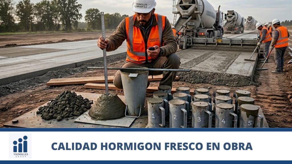 CONTROL DE CALIDAD HORMIGON – MEZCLAS FRESCAS - VIGNOLLES GROUP S.A